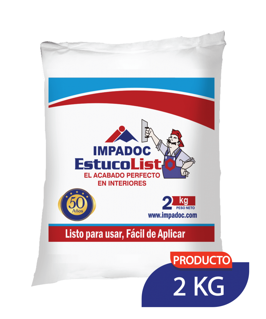 Estuco listo 25 KG - Impadoc